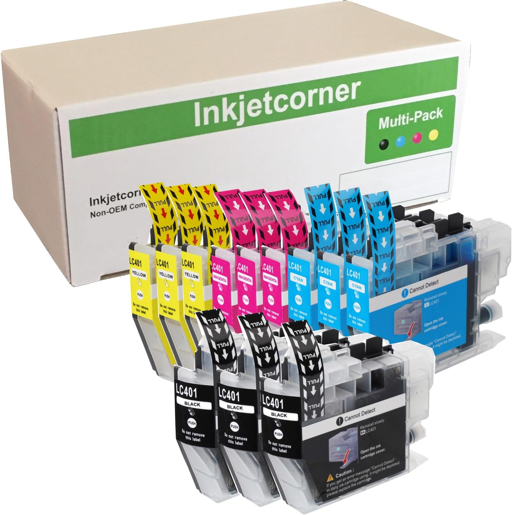 Amazon.com: Inkjetcorner Compatible Ink Cartridges Replacement for ...