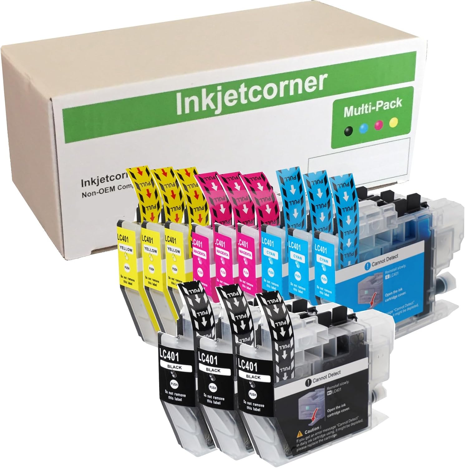 Amazon.com: Inkjetcorner Compatible Ink Cartridges Replacement for ...