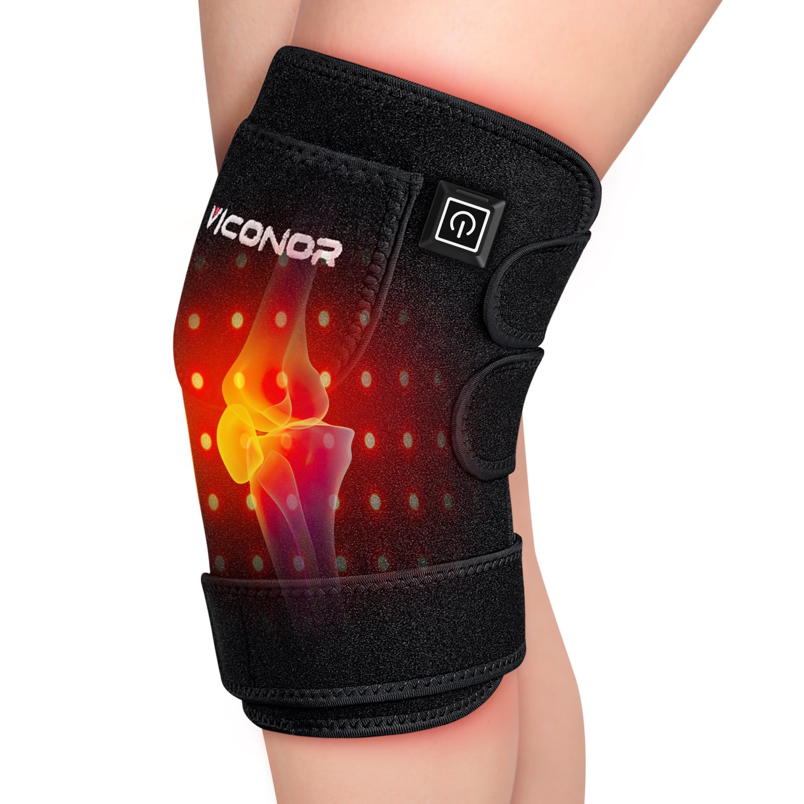 Amazon.com: Viconor Red Light Therapy for Knee Infrared Light 660nm ...
