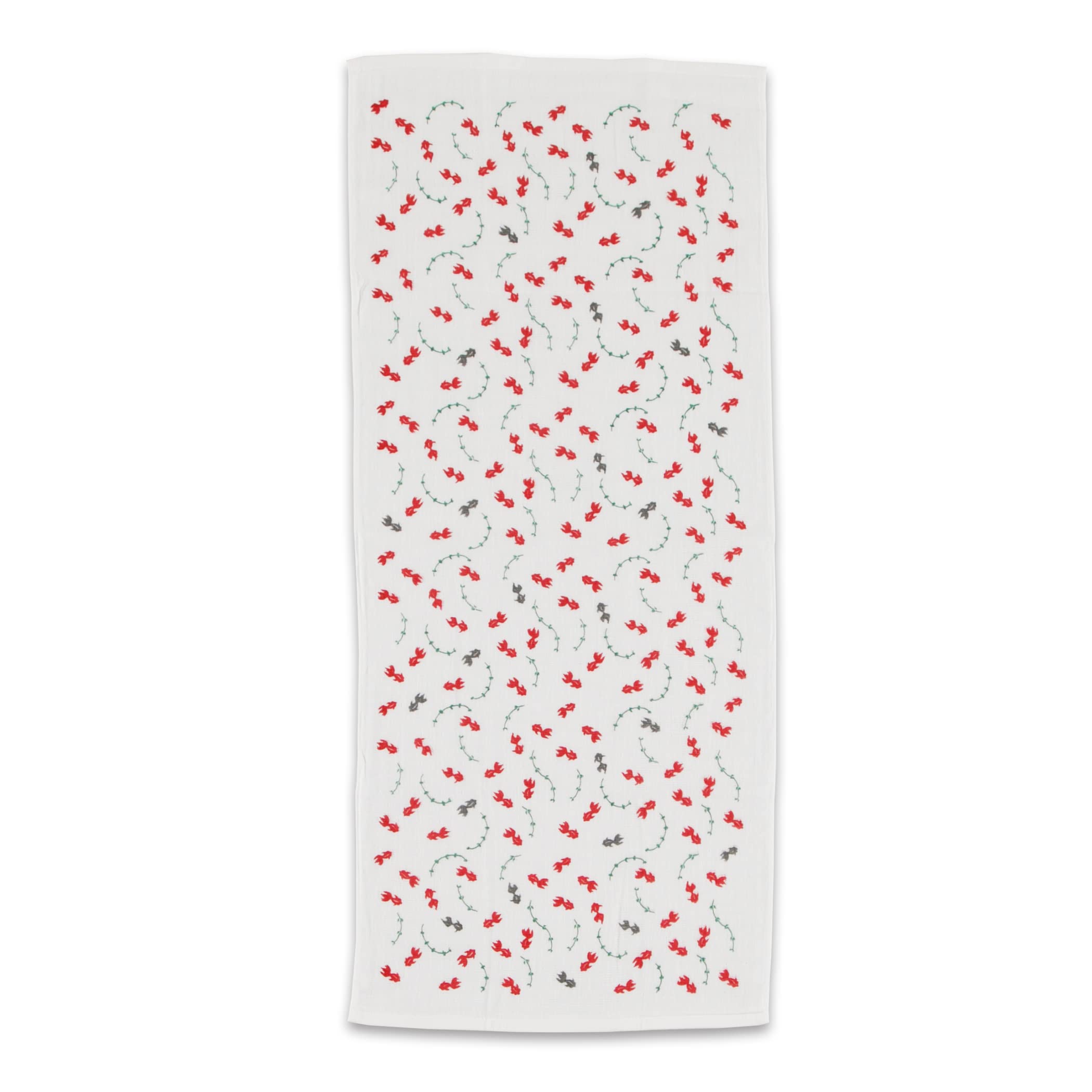 Amazon.com: NOREN Japanese Hand Towel (Senshu Osaka Towel - Goldfish ...