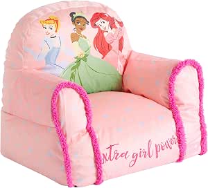 Amazon.com: Disney Princess Bean Bag Sofa Chair - Large Size for Kids ...