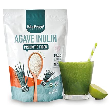 Amazon.com : BLUEGREEN Organics | Inulin Powder | Gut microbiome ...