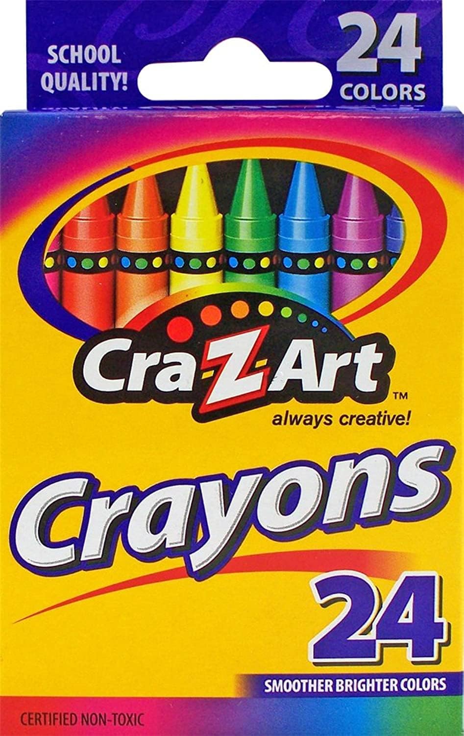 Amazon.com: Cra-Z-Art Crayons, 24 count : Toys & Games