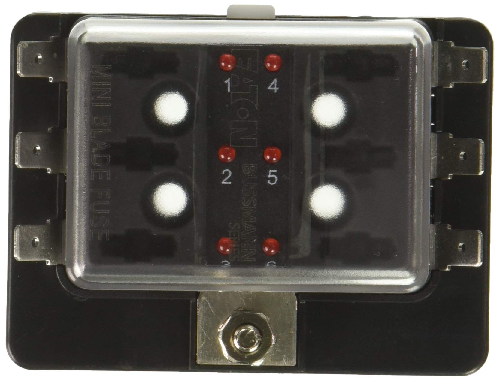 Amazon.com: Bussmann FP-ATC-06ID Fuse Panel (6 Pole Automotive ATC with ...