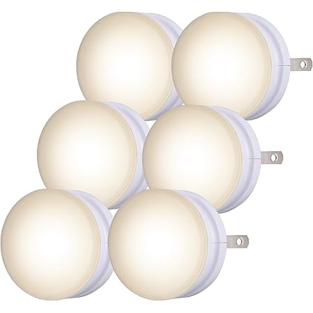 Amazon.com: Lights by Night, Mini LED Night Light, Plug-In, Dusk to ...