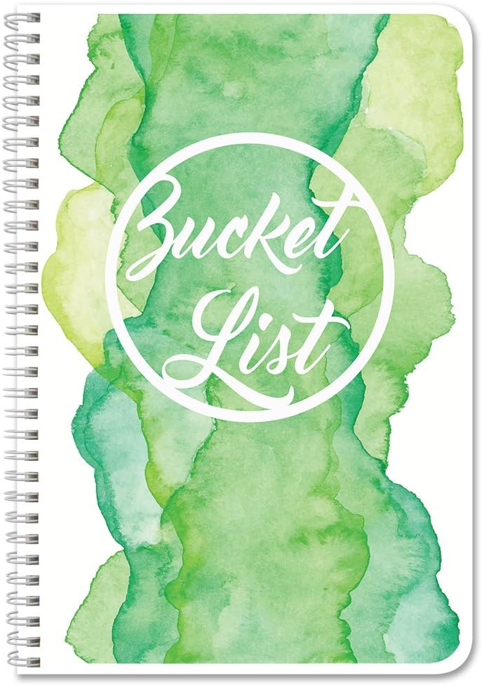 Amazon.com : BookFactory Bucket List Journal/Bucket List Diary/Log Book ...