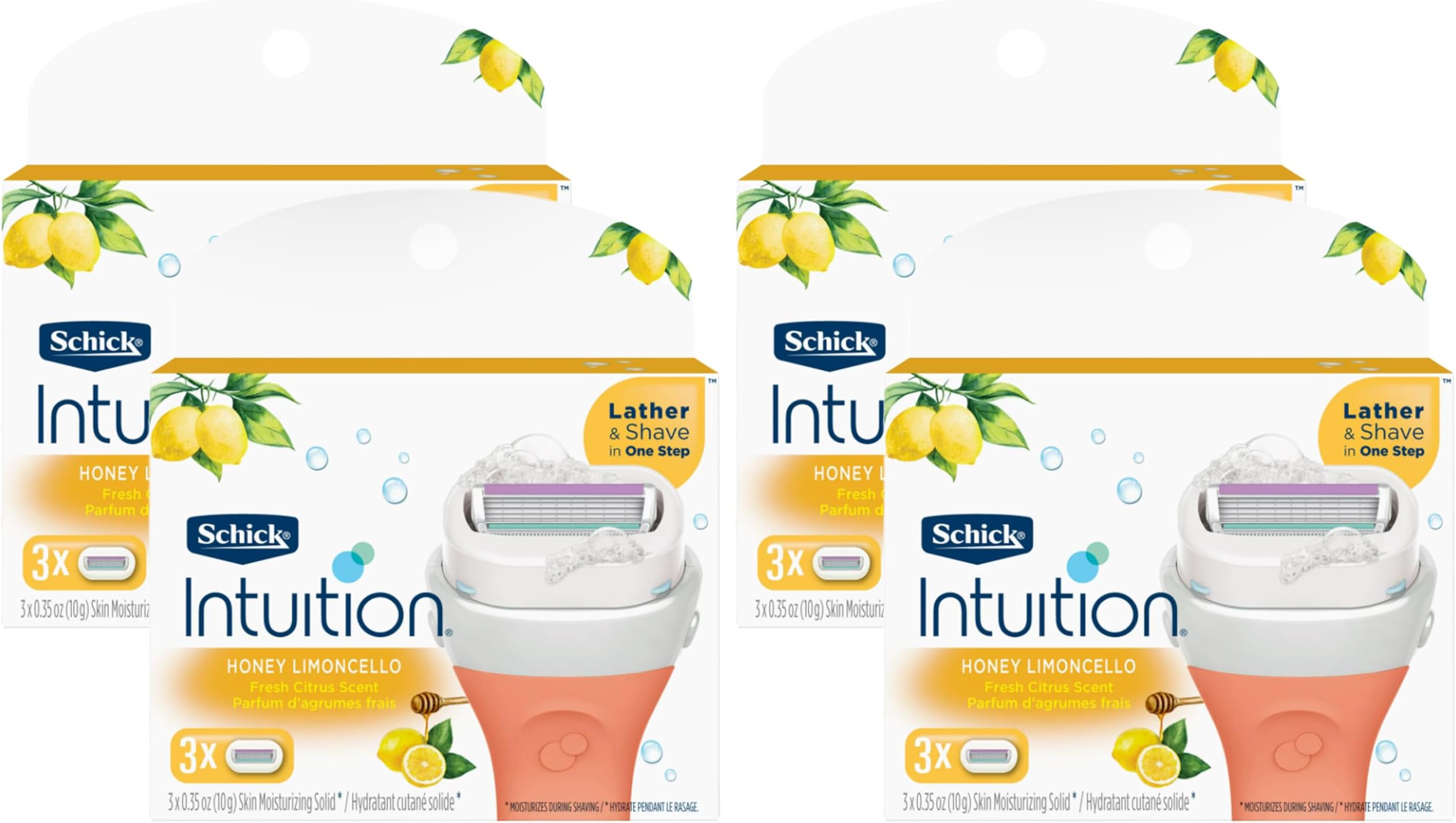 Amazon.com: NEW Schick Intuition Sensitive Care Moisturizing Razor ...