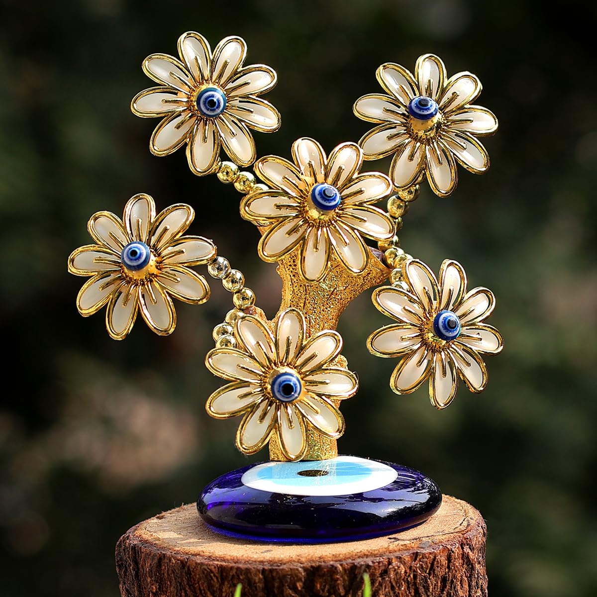 Buy Reiki Crystal Products Evil Eye Tree for Home Decor Vastu Feng Shui ...