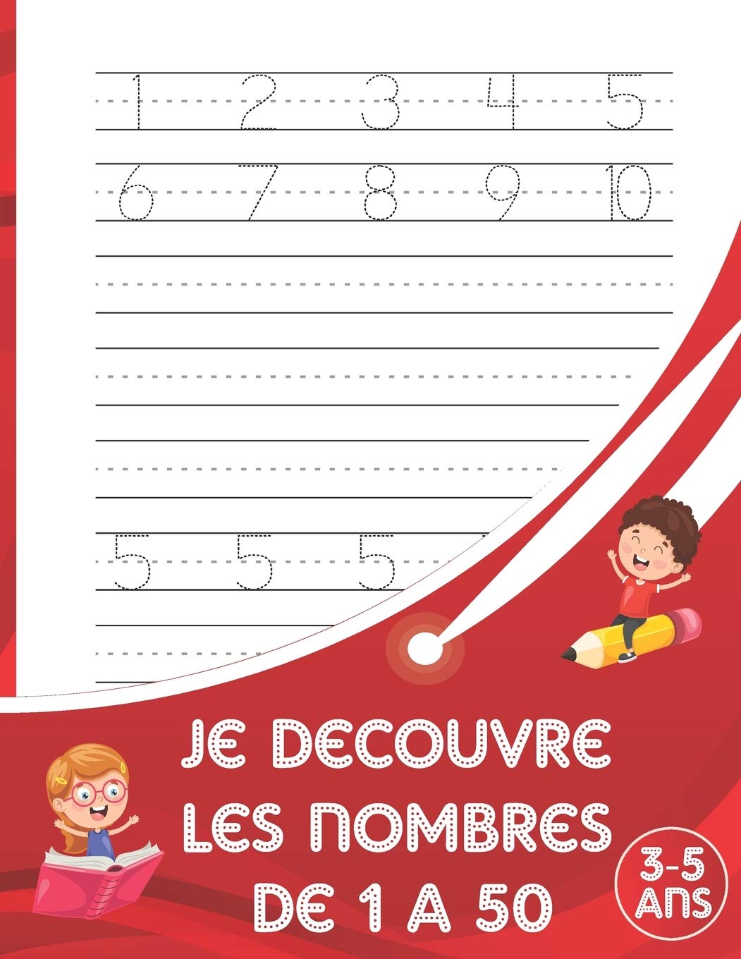 Buy Je découvre les nombres: Je trace mes premiers chiffres - Carnet ...