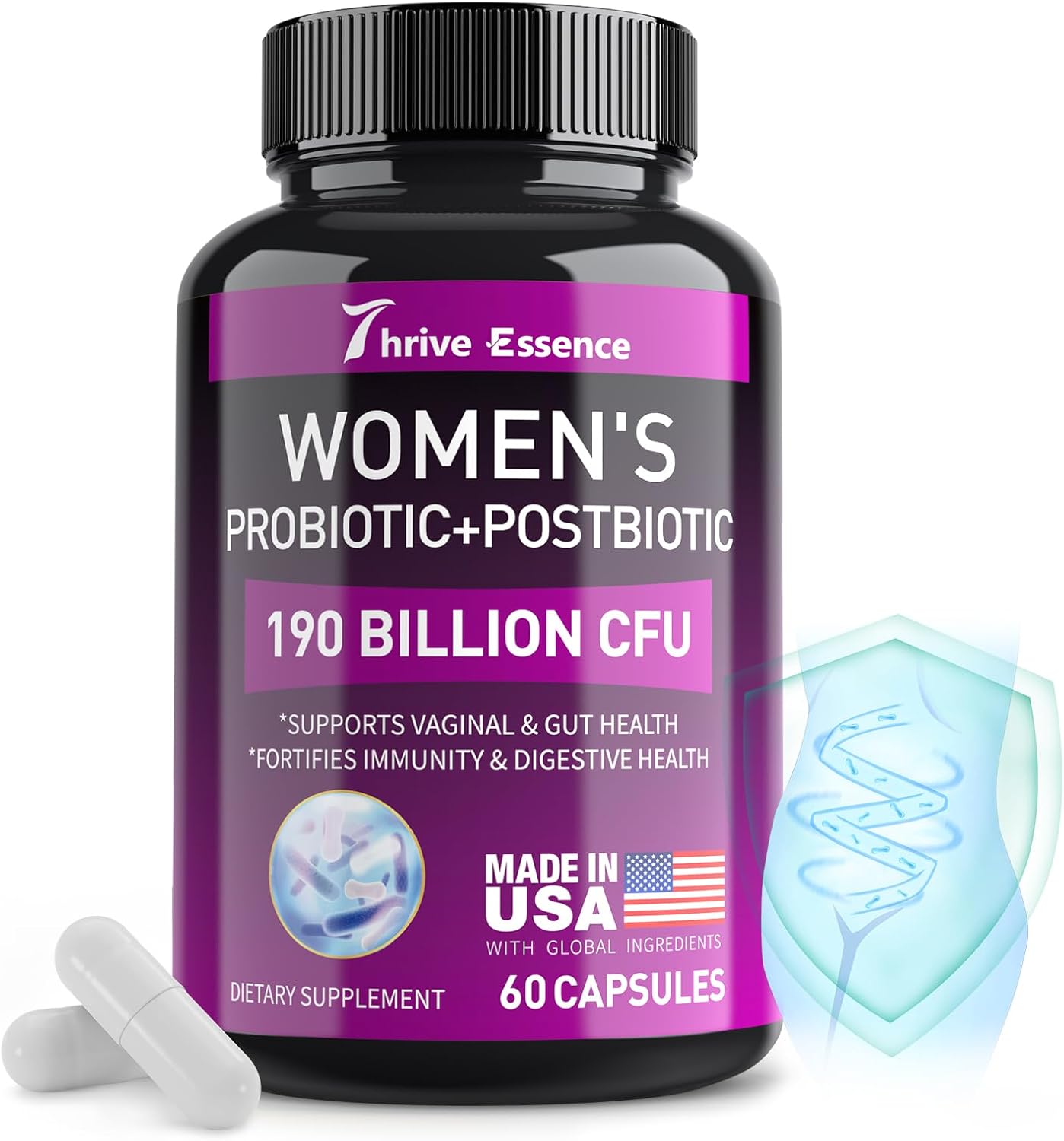 Amazon.com: Probiotics for Women 190 Billion CFU - 10 Strains ...