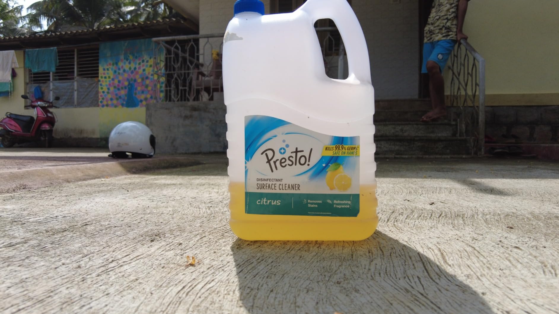 Amazon Brand - Presto! Disinfectant Surface/Floor Cleaner - 5 L (Citrus ...