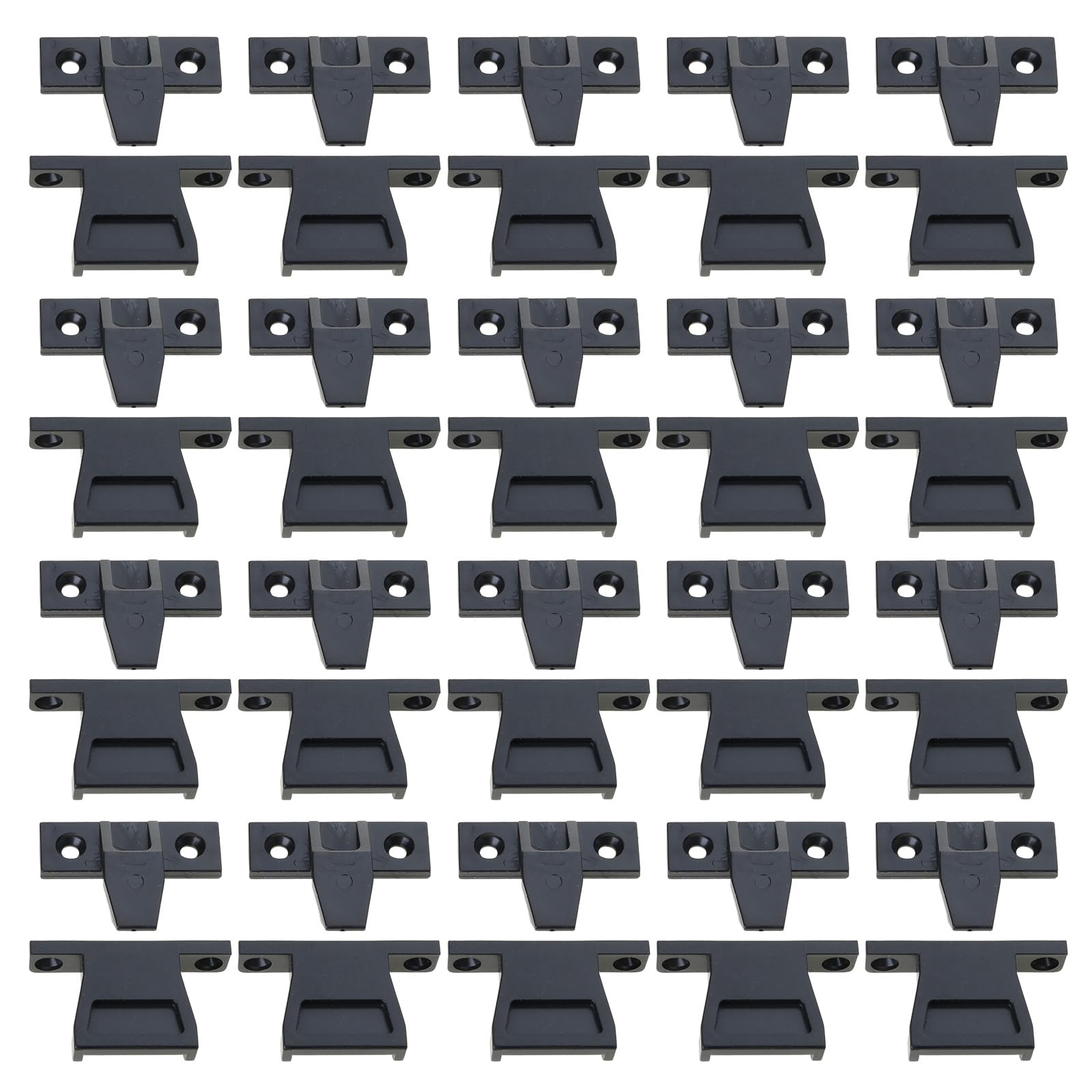 Reusable Panel Clips 20 Pcs Push-In Fasteners - Furniture Panel Clips ...