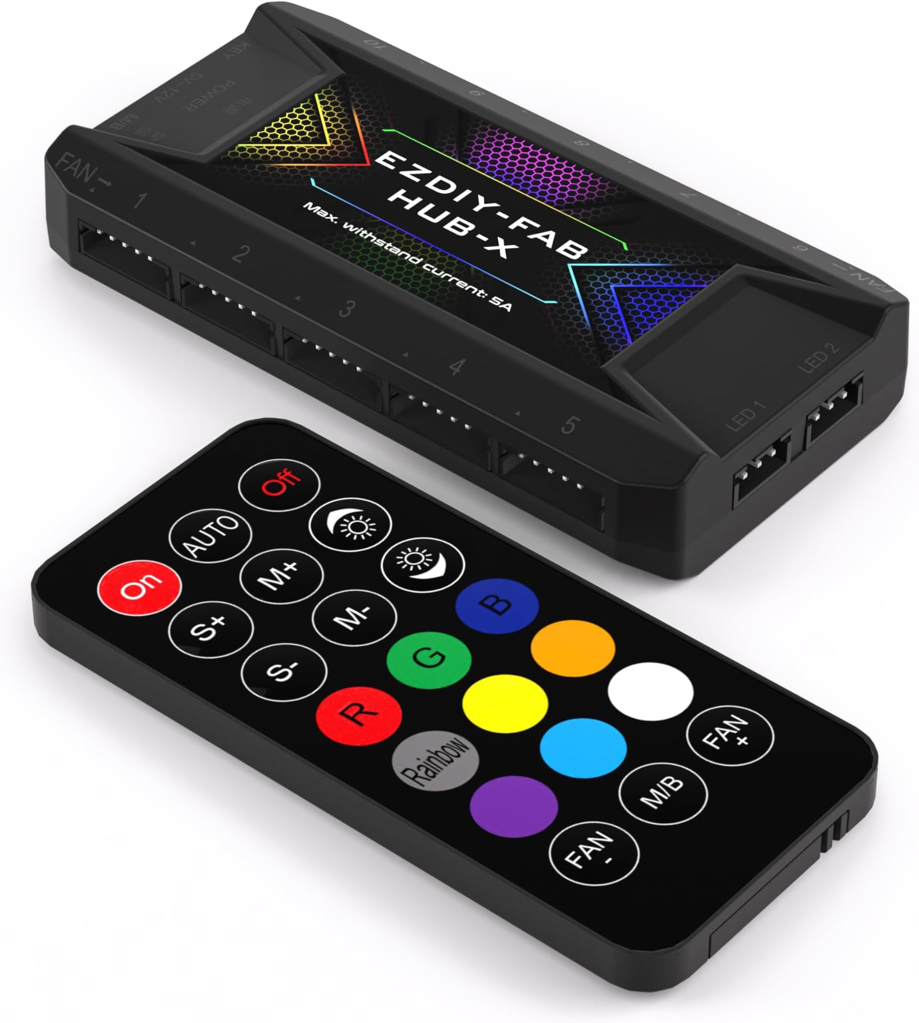 EZDIY-FAB RGB Fan Control Hub X-Update : Amazon.co.uk: Electronics & Photo