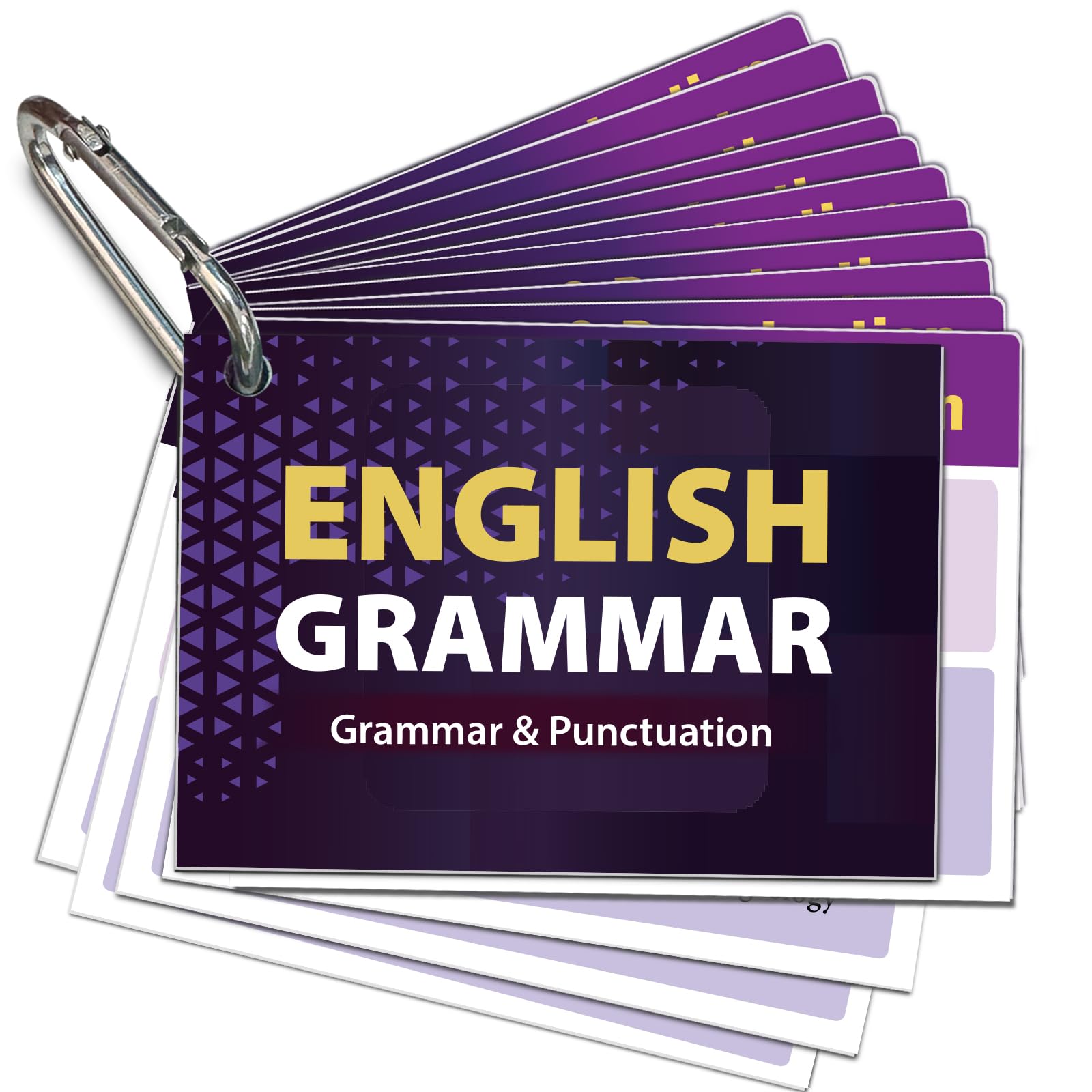 Quick English Grammar Study Cards: Grammar Workbook for Essential ...