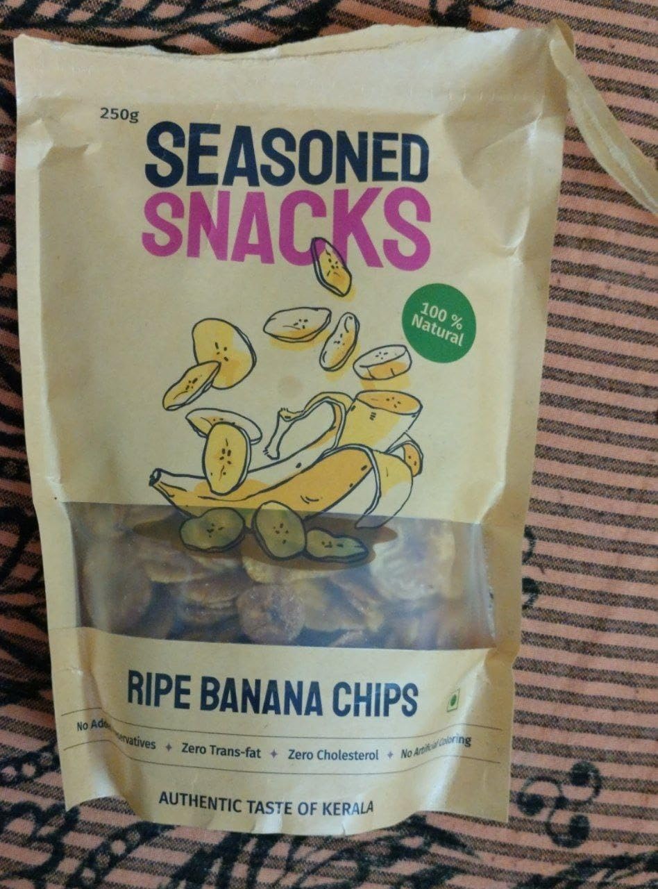 Seasoned Snacks Authentic Kerala Ripe Banana Chips and Tapioca Chips ...