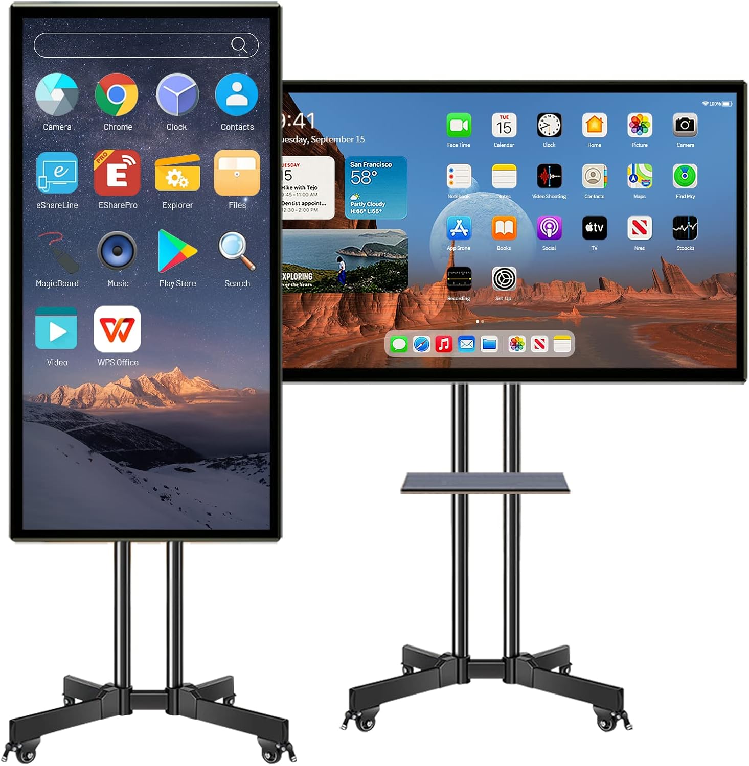 Amazon.com: JYXOIHUB Smart Board, 49 Inch Digital Electronic Whiteboard ...