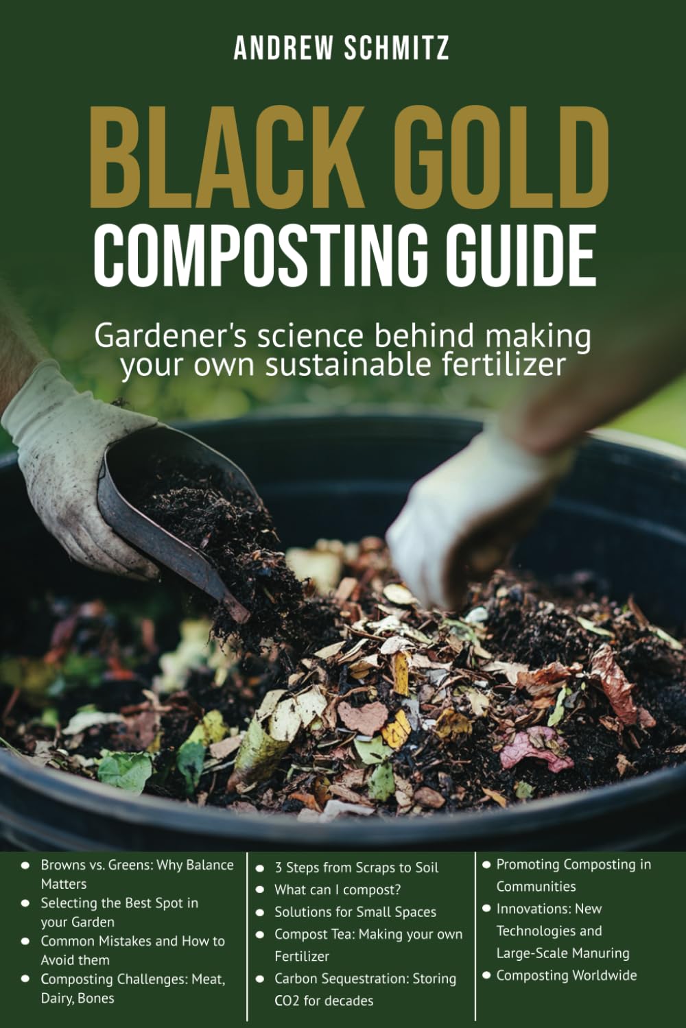 Amazon | Black Gold Composting Guide: Gardener’s science behind making ...