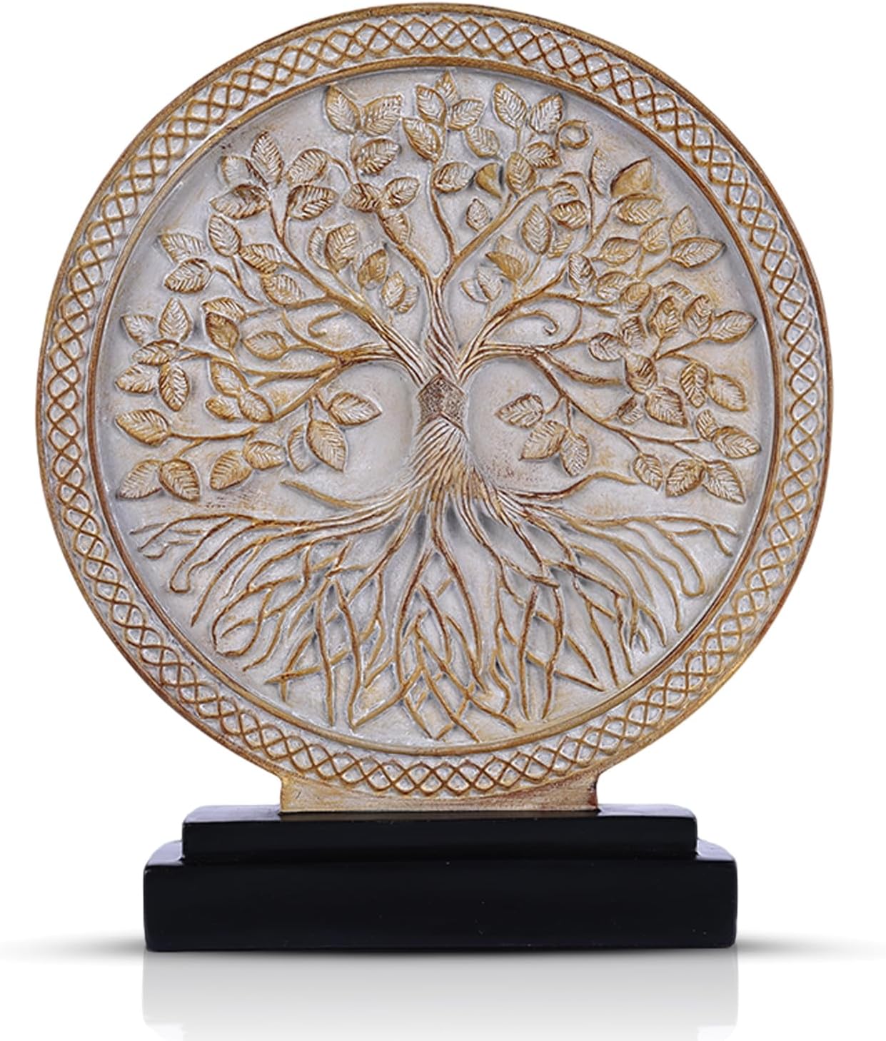 Amazon.com: LCCCK Tree of Life Statue, Resin Round Tree Sculpture for ...