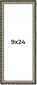 Amazon.com - 9x24 Frame Ornate Silver Solid Wood Picture Frame Width 1. ...