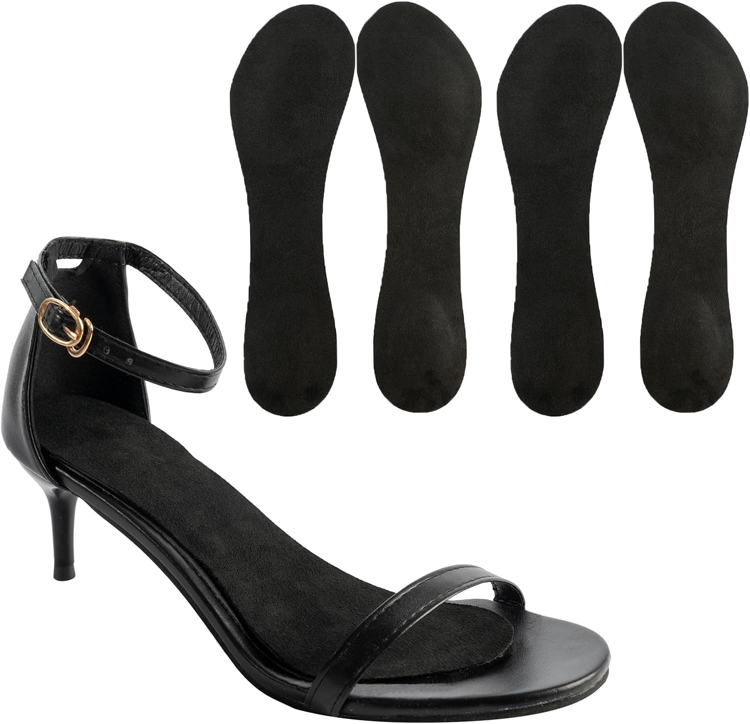 Amazon.com: 2 Pairs Gel High Heels Sandals Cushion Insoles Adhesive ...