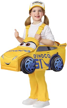 Amazon.com: Spirit Halloween Cars Toddler Cruz Ramirez Ride-Along ...