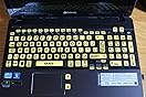 Amazon.com: English US Large Lettering Keyboard Sticker (Upper CASE ...