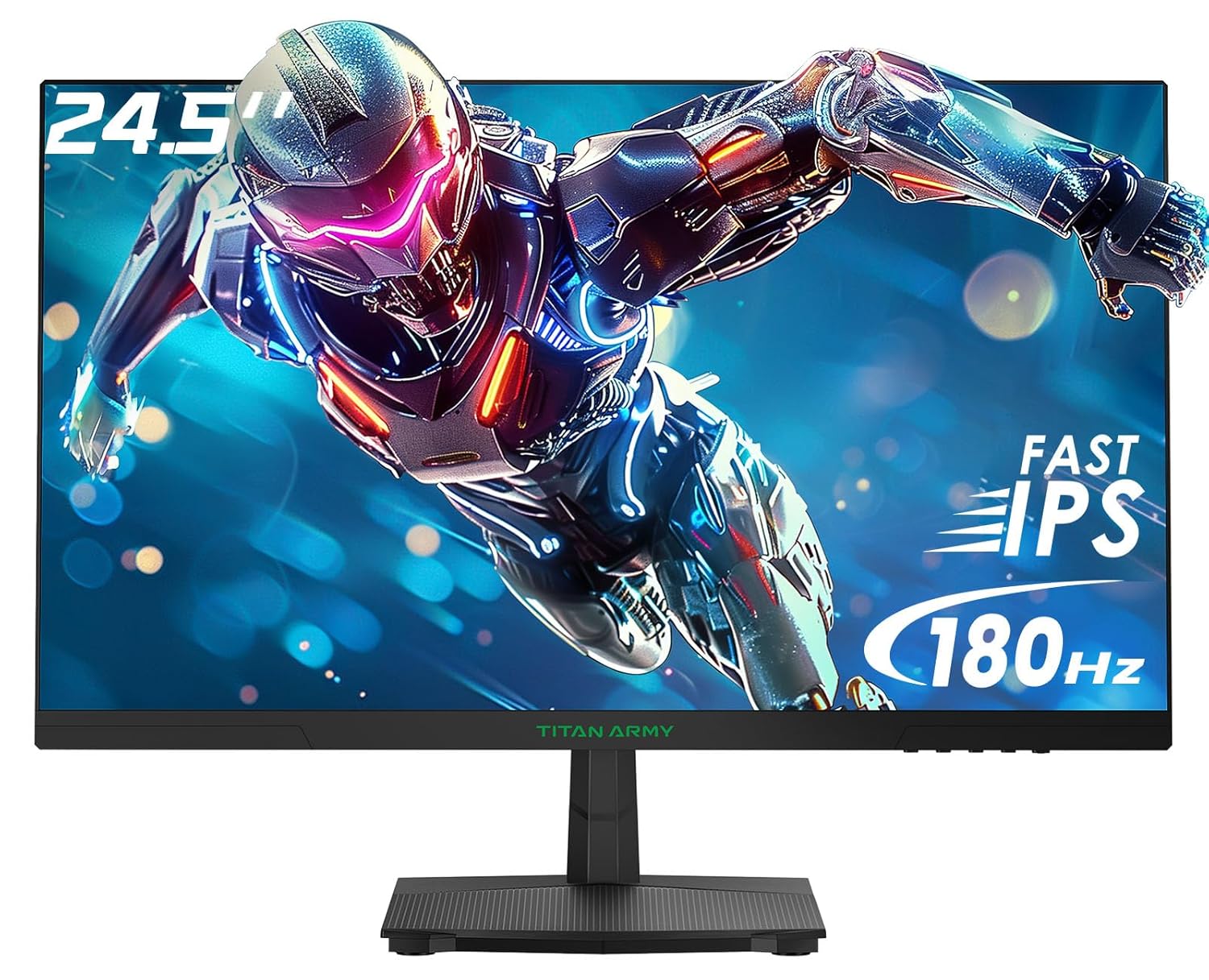 TITAN ARMY 24.5 Inch Gaming Monitor 180Hz, Fast IPS FHD 1080P Computer ...