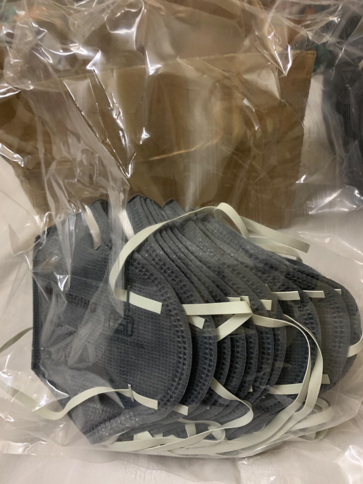 3M 9000ING Disposable Respirator BIS P1 Face Mask, Non Woven Fabric ...