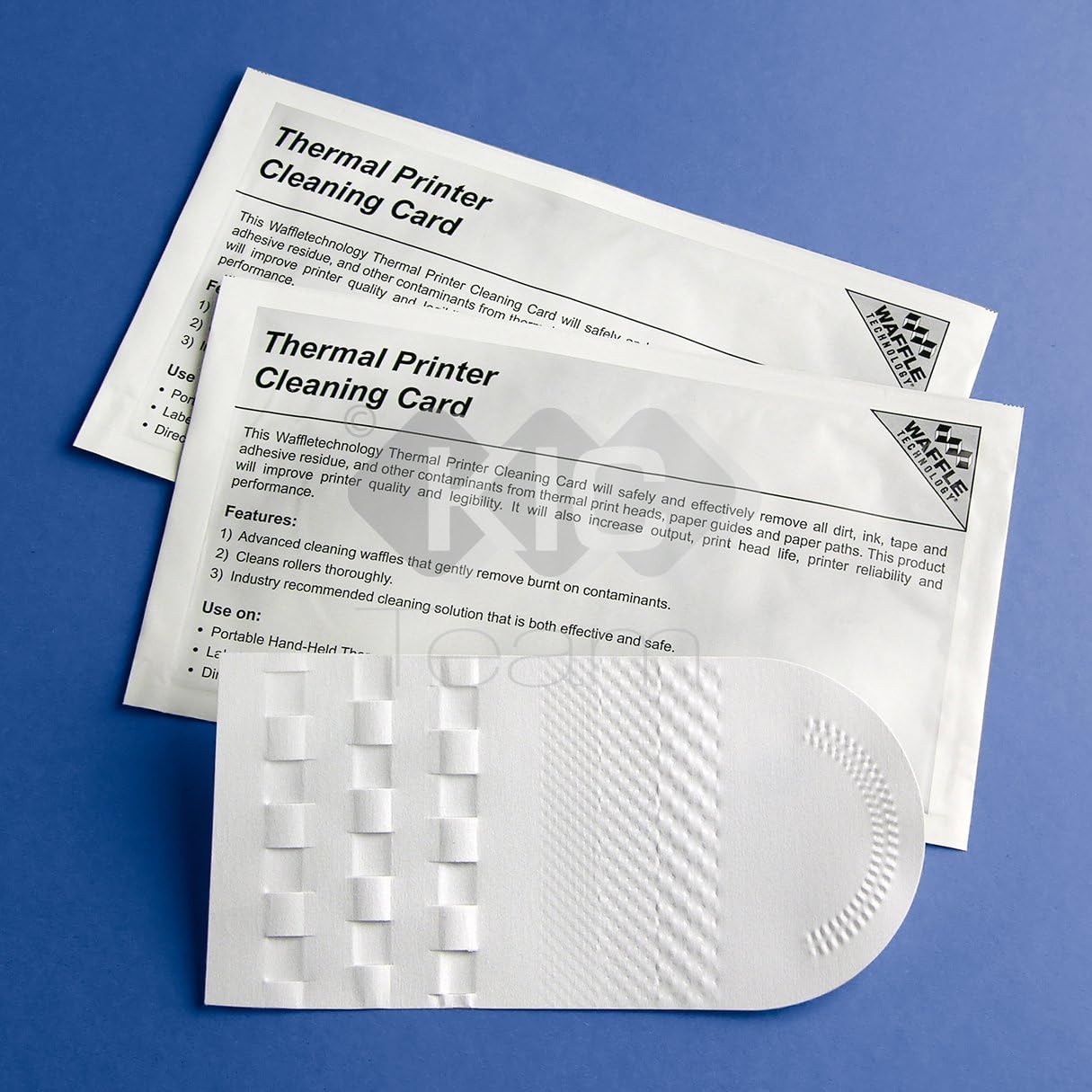 Amazon | Thermal Printer Cleaning Card 3 1/8x6 / 79.38mm x 152.4mm (25 ...