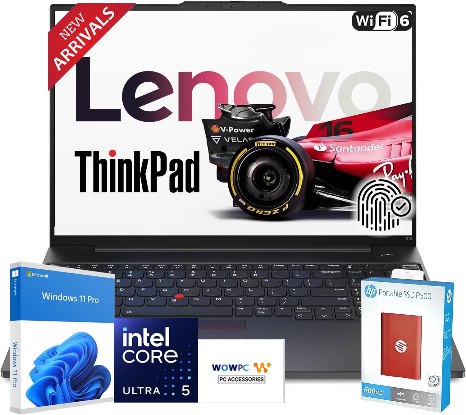 Amazon.com: Lenovo 2026 New 16" WUXGA Touchscreen Thinkpad E16 Business ...