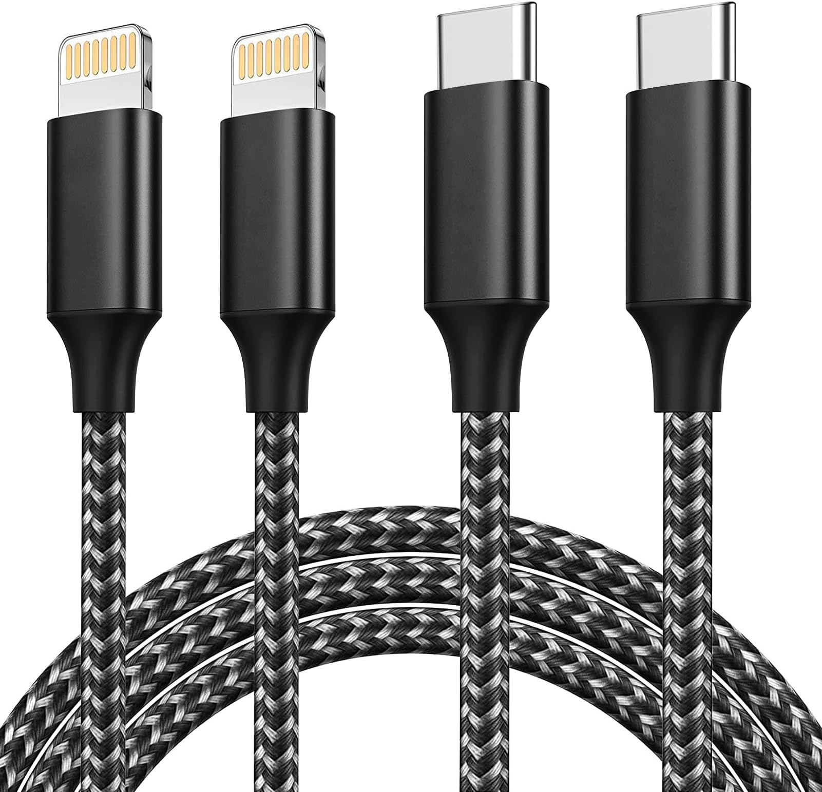 RAVIAD Câble iPhone Chargeur iPhone, [Certifié MFi] Fil Lightning Nylon ...