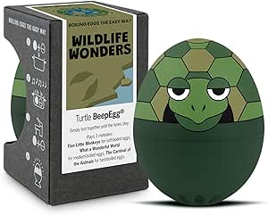 Amazon.com: Turtle BeepEgg – Egg Timer for Boiling Eggs – Musical Egg ...