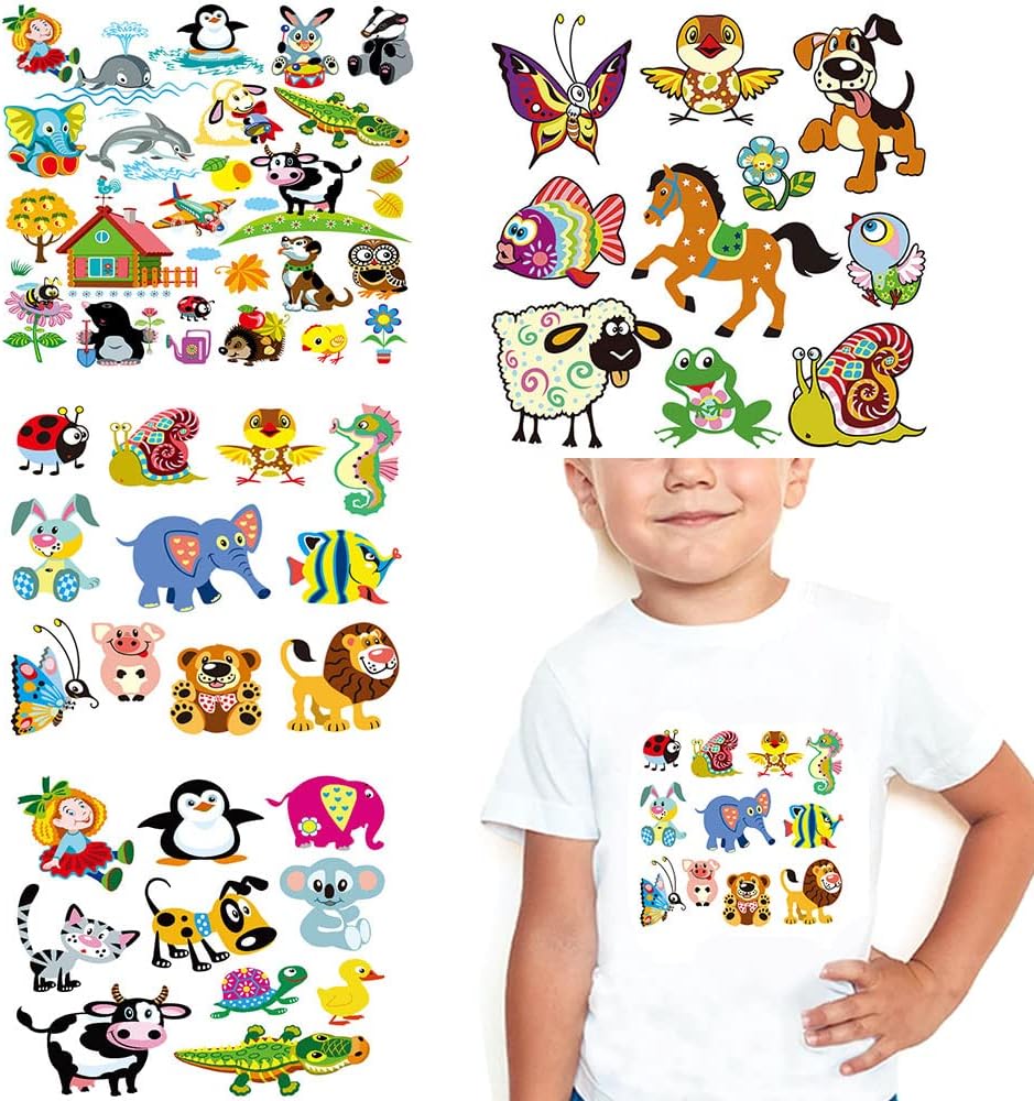 Amazon.com: Baby Iron on Patches Sticker Heat Transfer Applique Decals ...