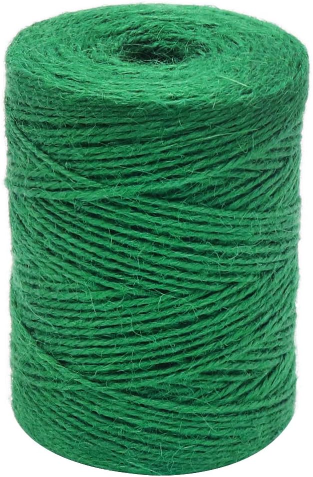 Amazon.com: Tenn Well Green Garden Twine, 656 Feet 2mm Jute String for ...