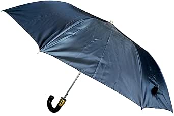 Amazon.com: Mens Umbrella - Gents Compact Umbrella With Handle (1 Pack ...