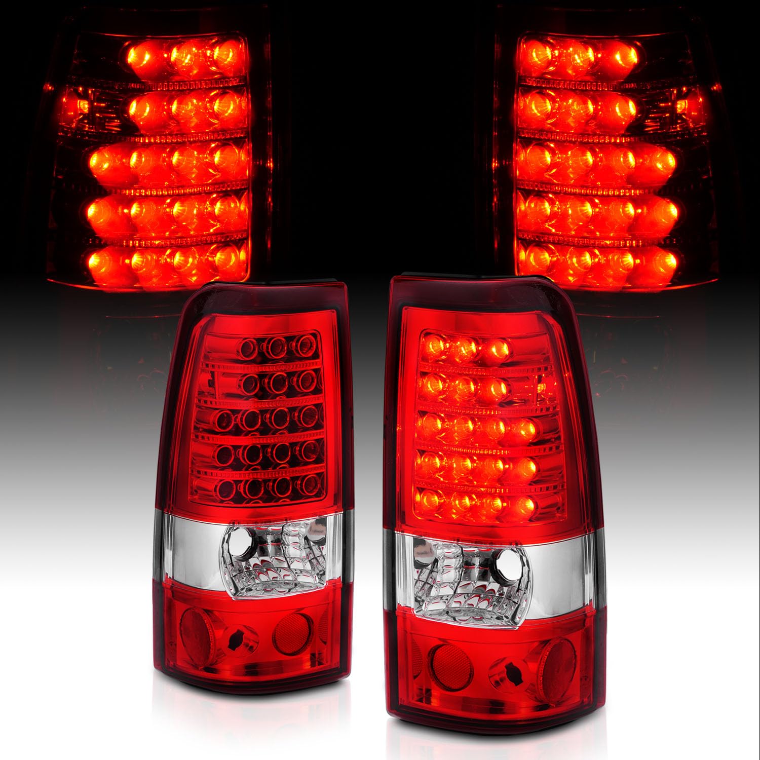 Automotive Tail Light Assemblies AmeriLite OE Replacement Halogen Tail ...