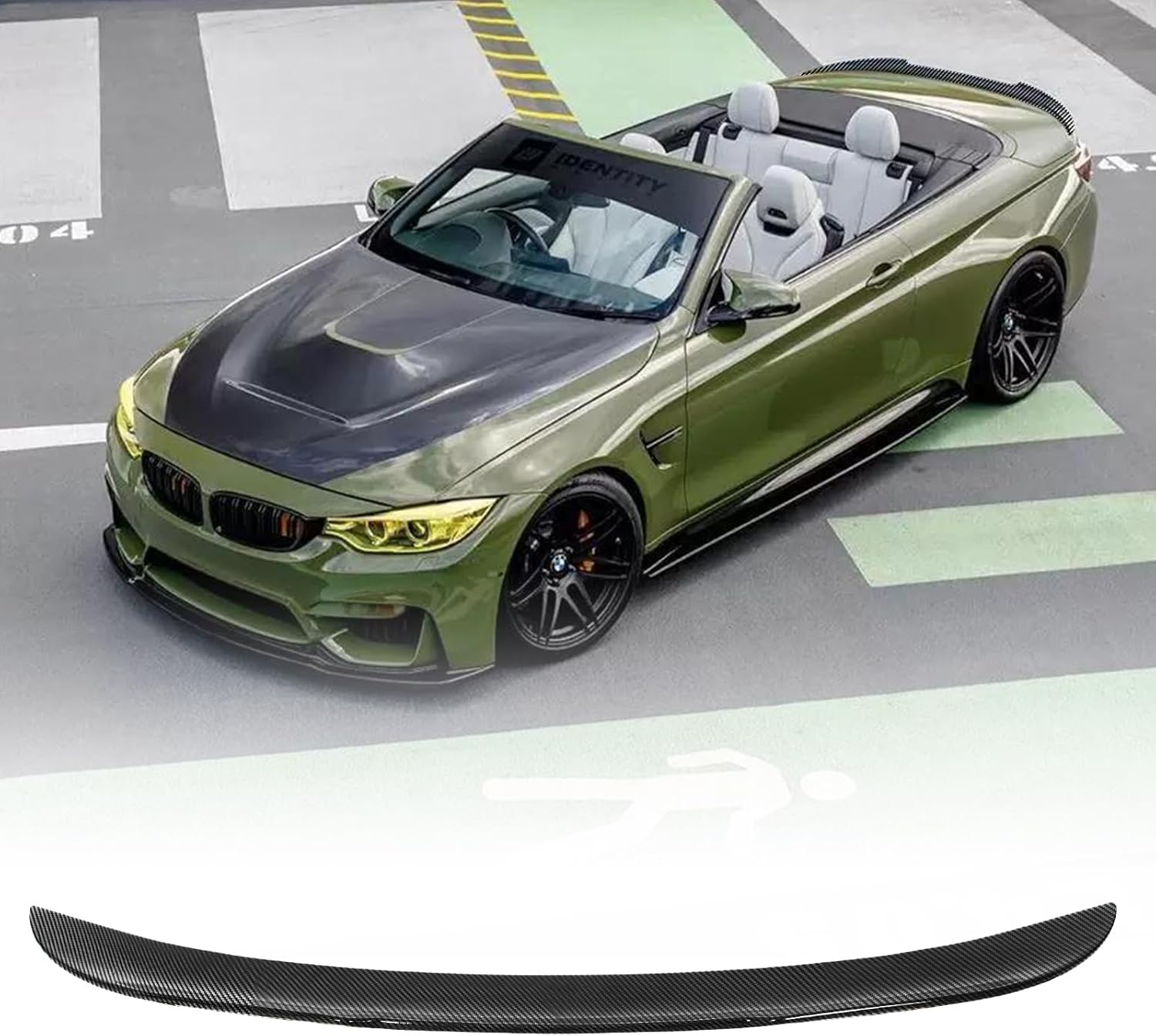 Amazon.com: KINTOP Rear Trunk Spoiler Wing Compatible with 2014-2020 ...