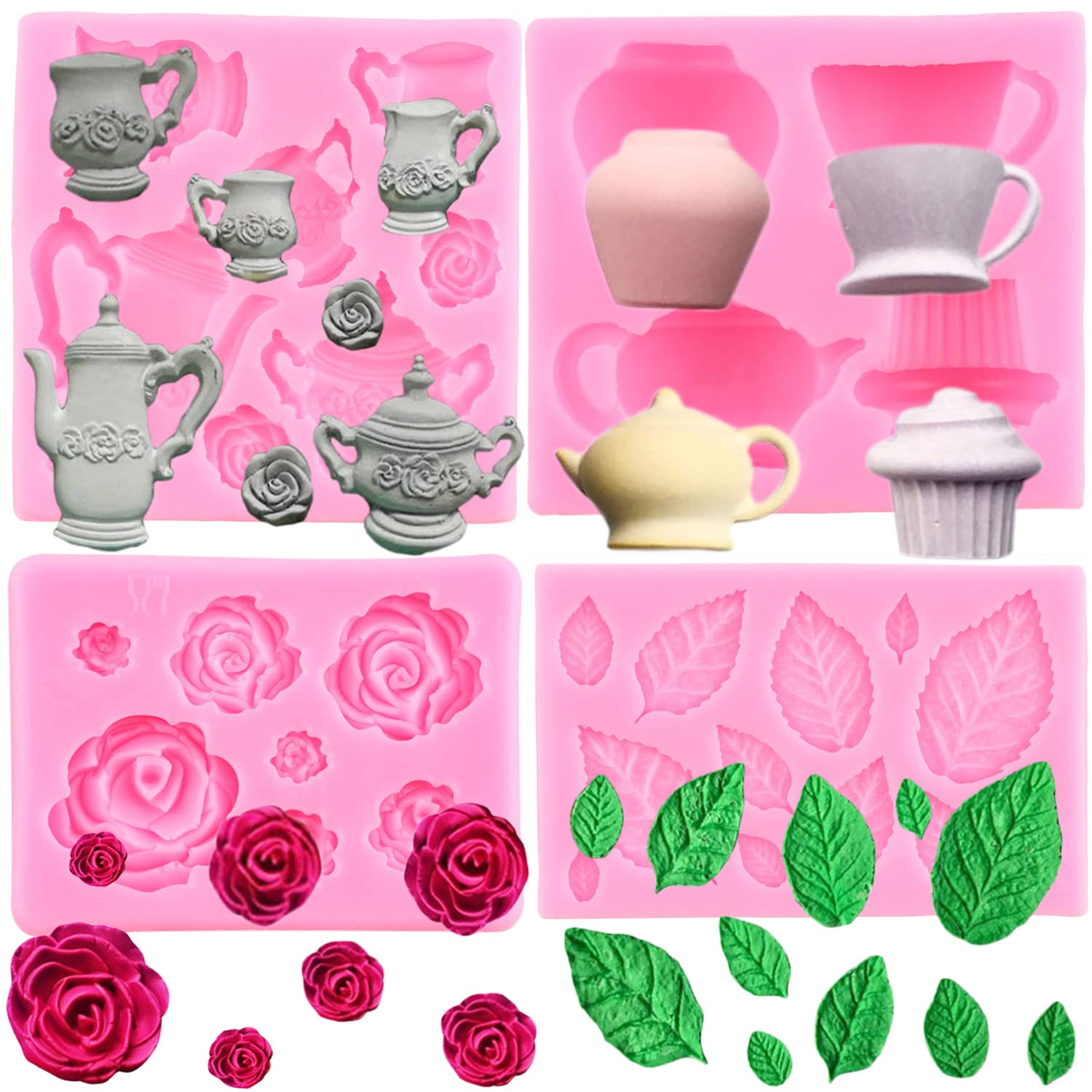 discount onlinestore 3D Teapot Silicone Mold Soap silicone mold resin ...
