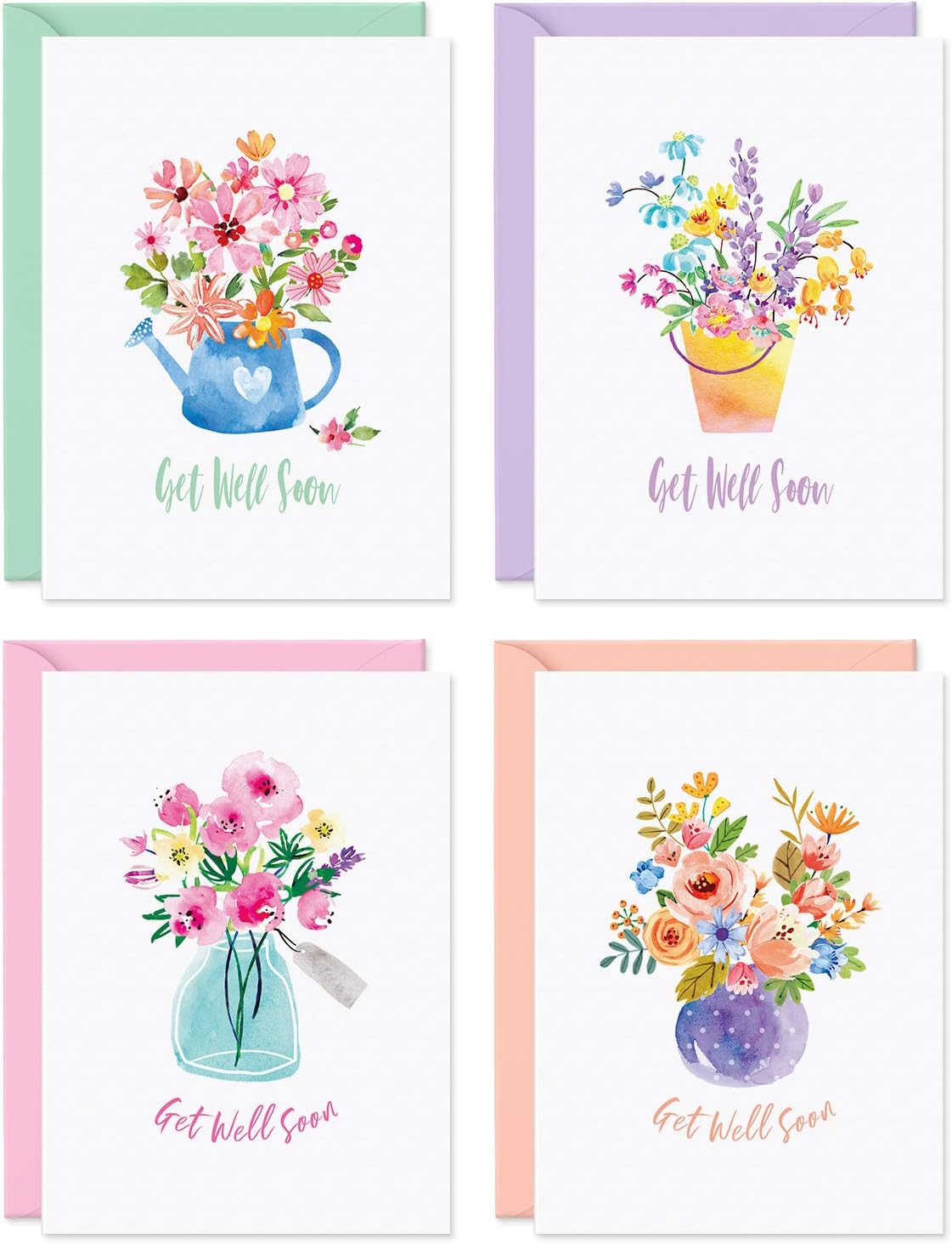 Amazon.com : Dayspring Get Well - Inspirational Boxed Cards - Sunny ...