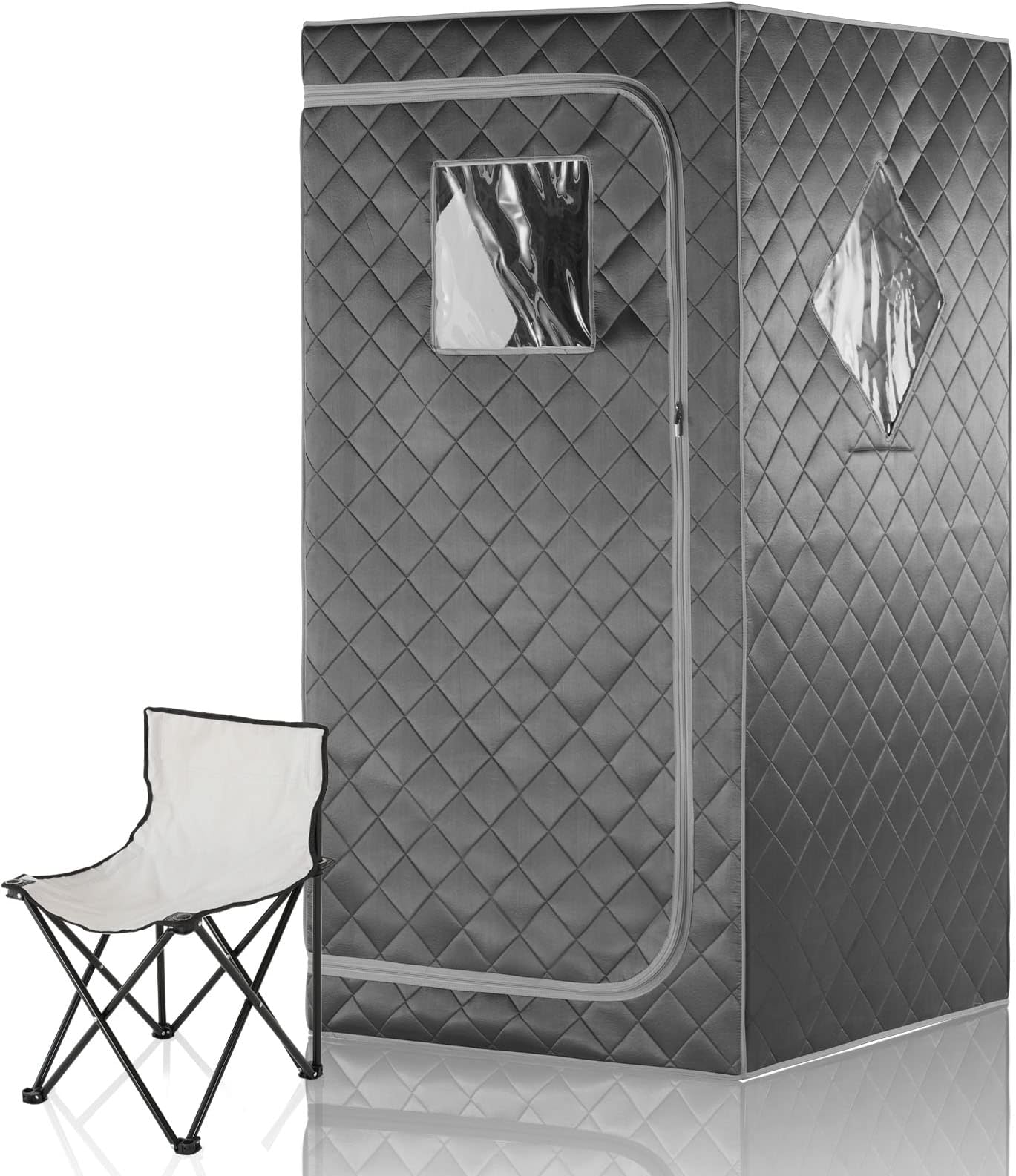 Amazon.com : VEVOR Portable Sauna Tent Personal Sauna Kit for Home Spa ...