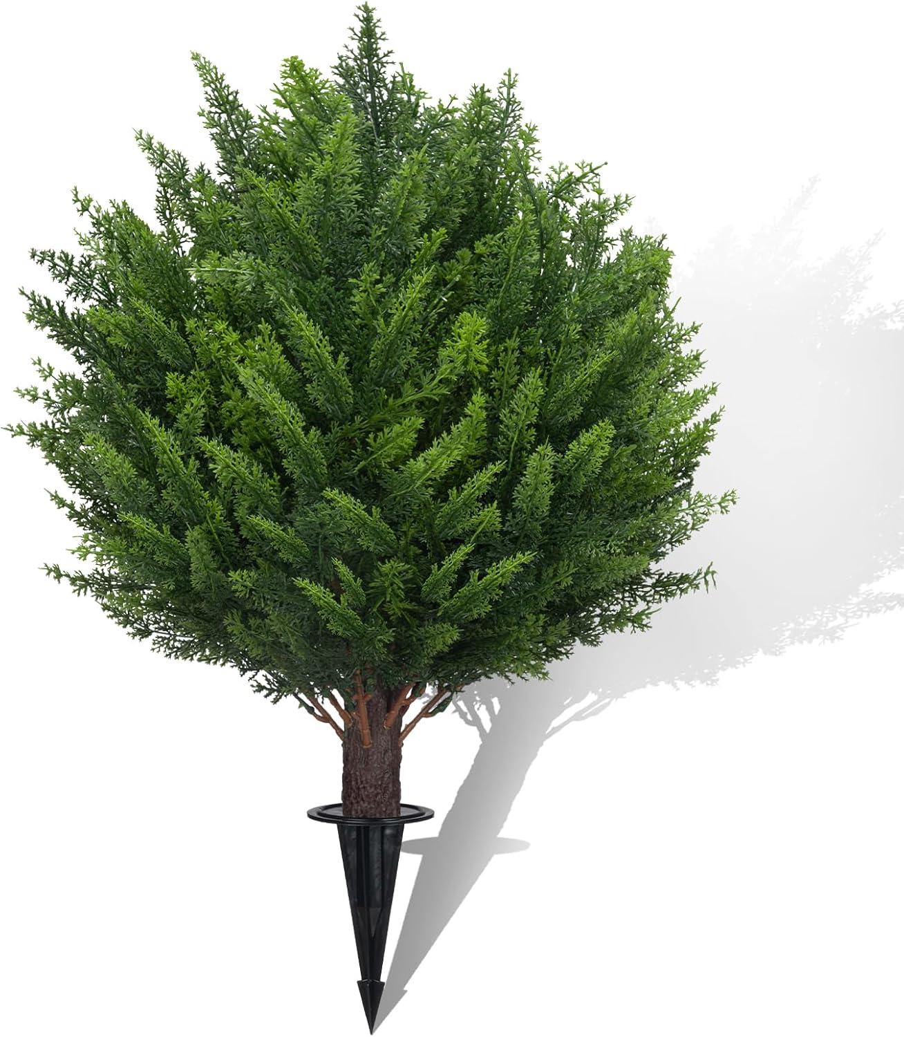 Amazon.com - POZOY Set of 1 Artificial Cedar Topiary Ball Trees with ...