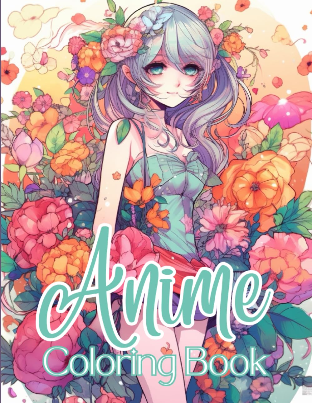 Amazon.com: Anime: a Coloring Book of Girls for Adults and Teens ...