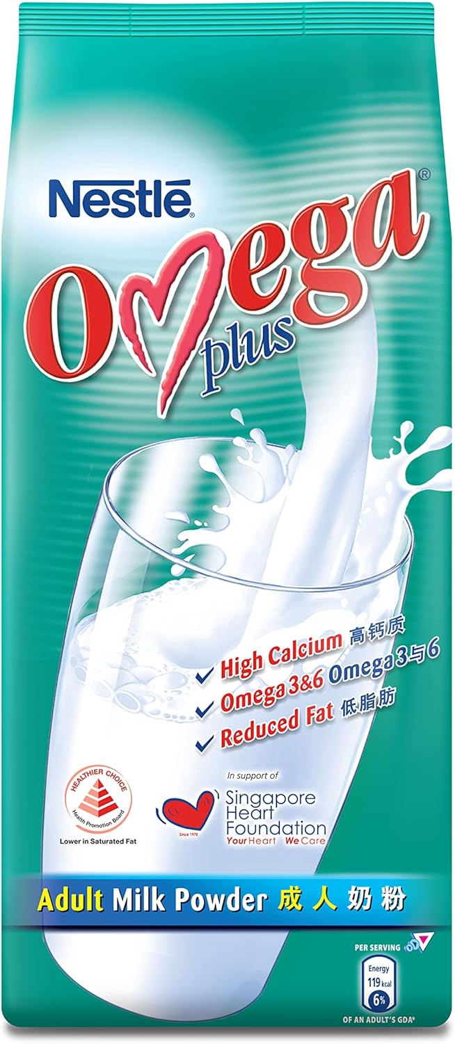NESTLE OMEGA Plus ActiCol Milk Powder 650g : Amazon.sg: Grocery