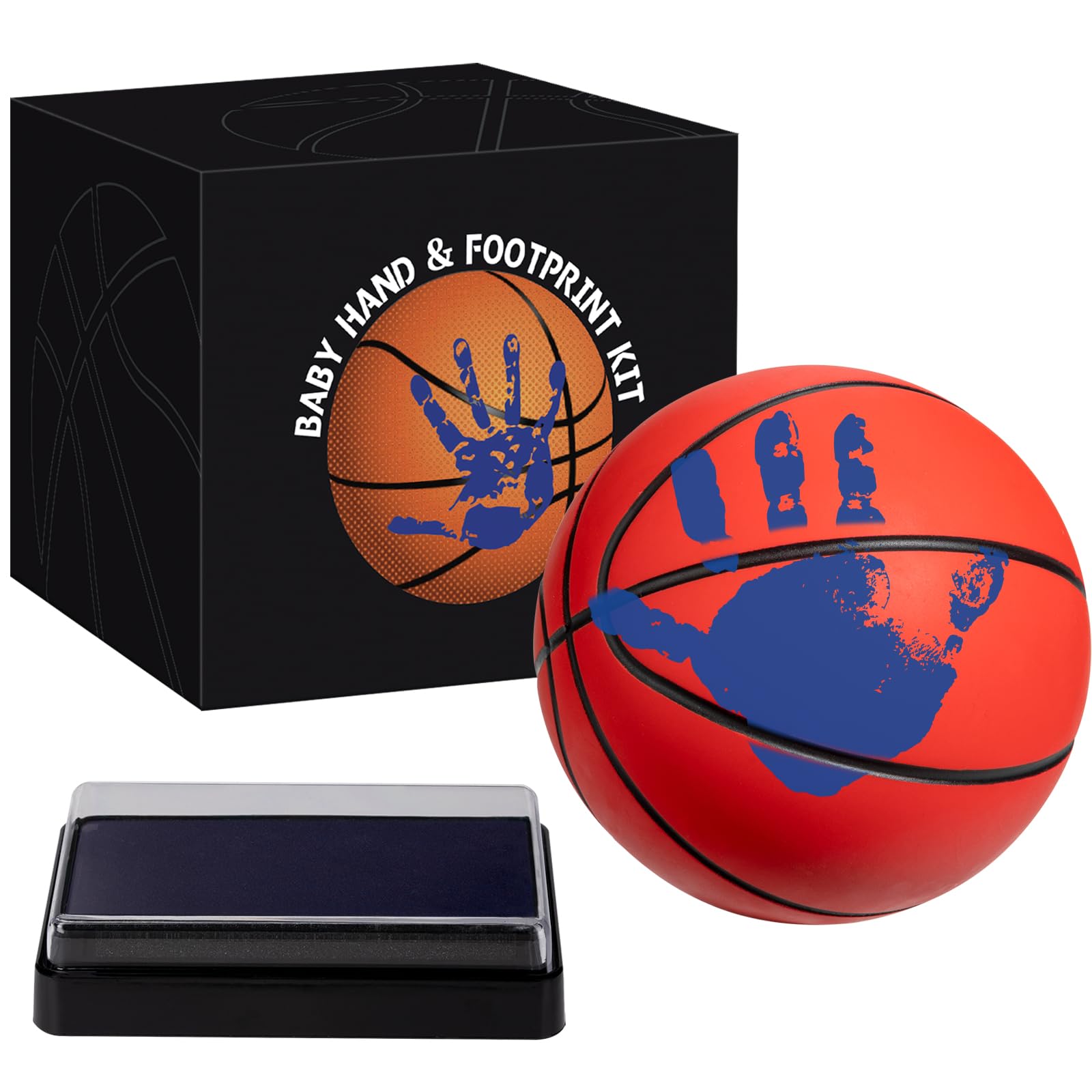 Amazon.com : Baby Hand and Footprint Kit- Personalized Baby Basketball ...