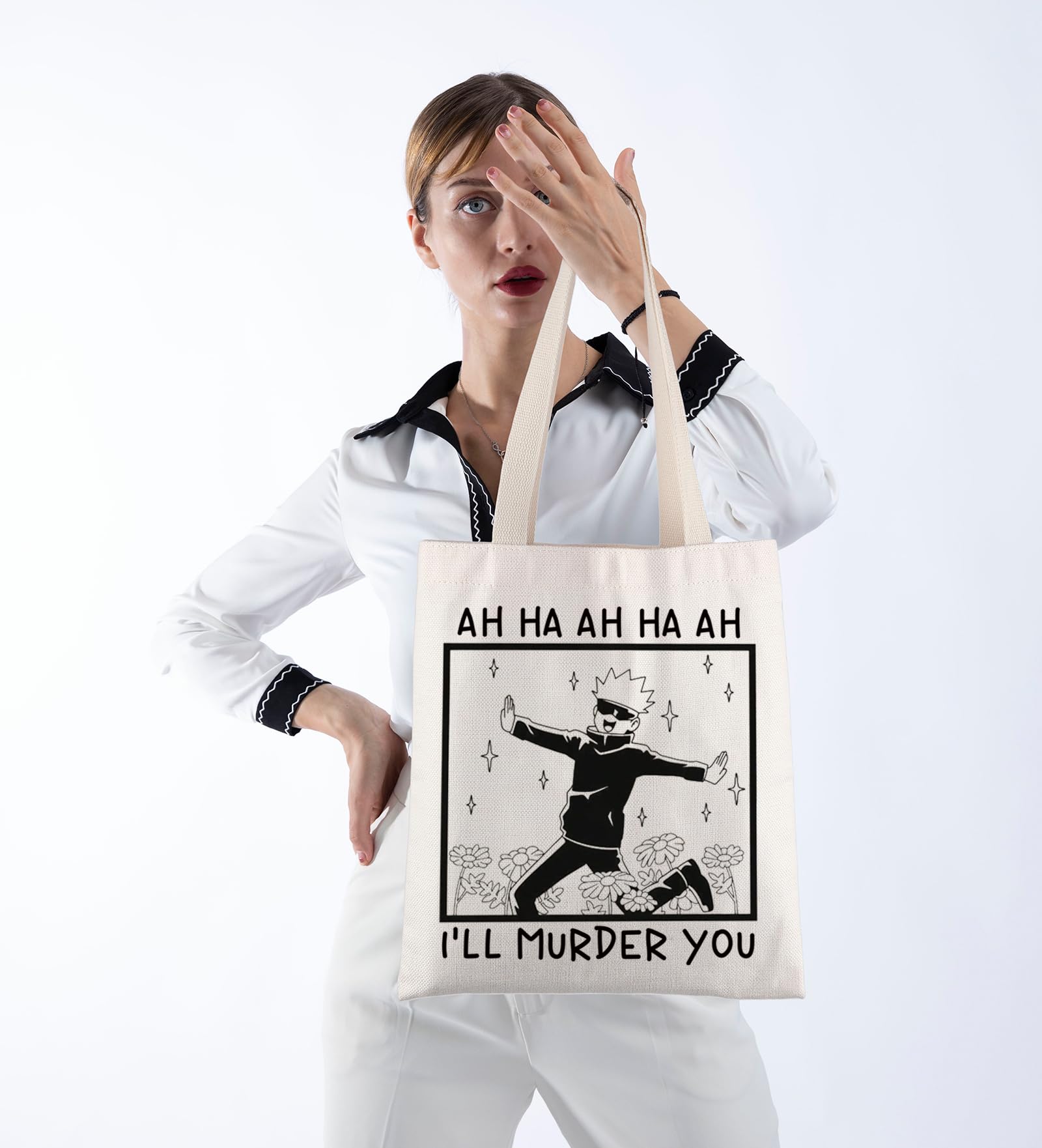 Snapklik.com : POFULL JJK Anime Inspired Shoulder Bag Anime Lover Gift ...