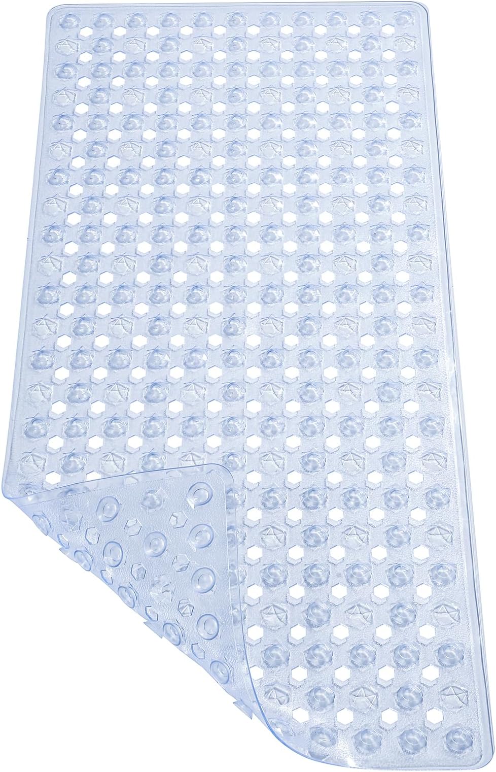 Amazon.com: Naoloture Extra Long Clear Bathtub Mat Non Slip, Soft Bath ...