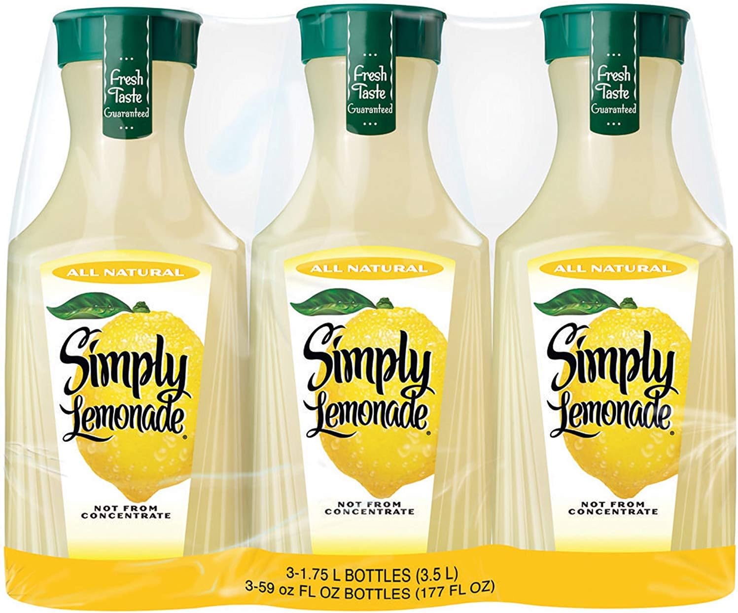 Amazon.com: iTURBOS Lemonade, 3 pk./52 oz. : Grocery & Gourmet Food