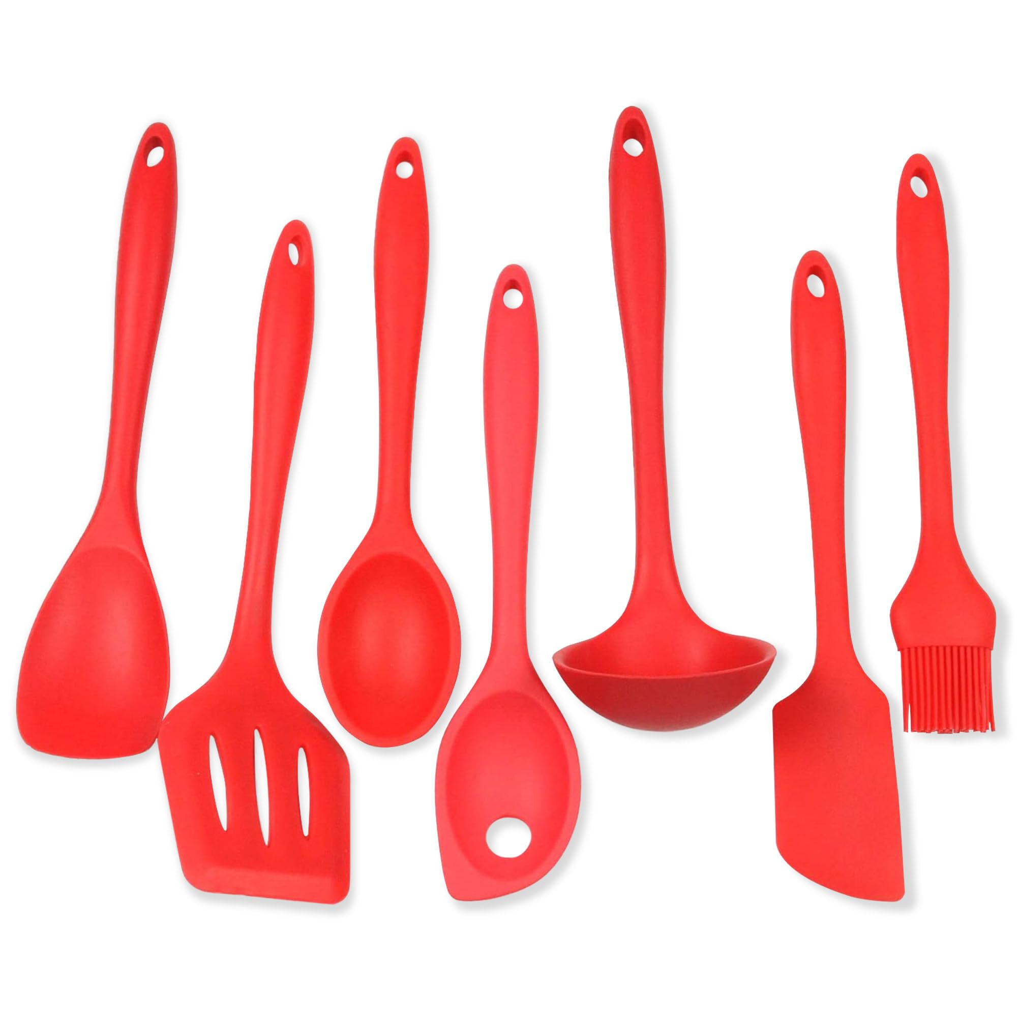 Amazon.com: Chef Craft Premium Silicone Kitchen Tool and Utensil, 7 ...