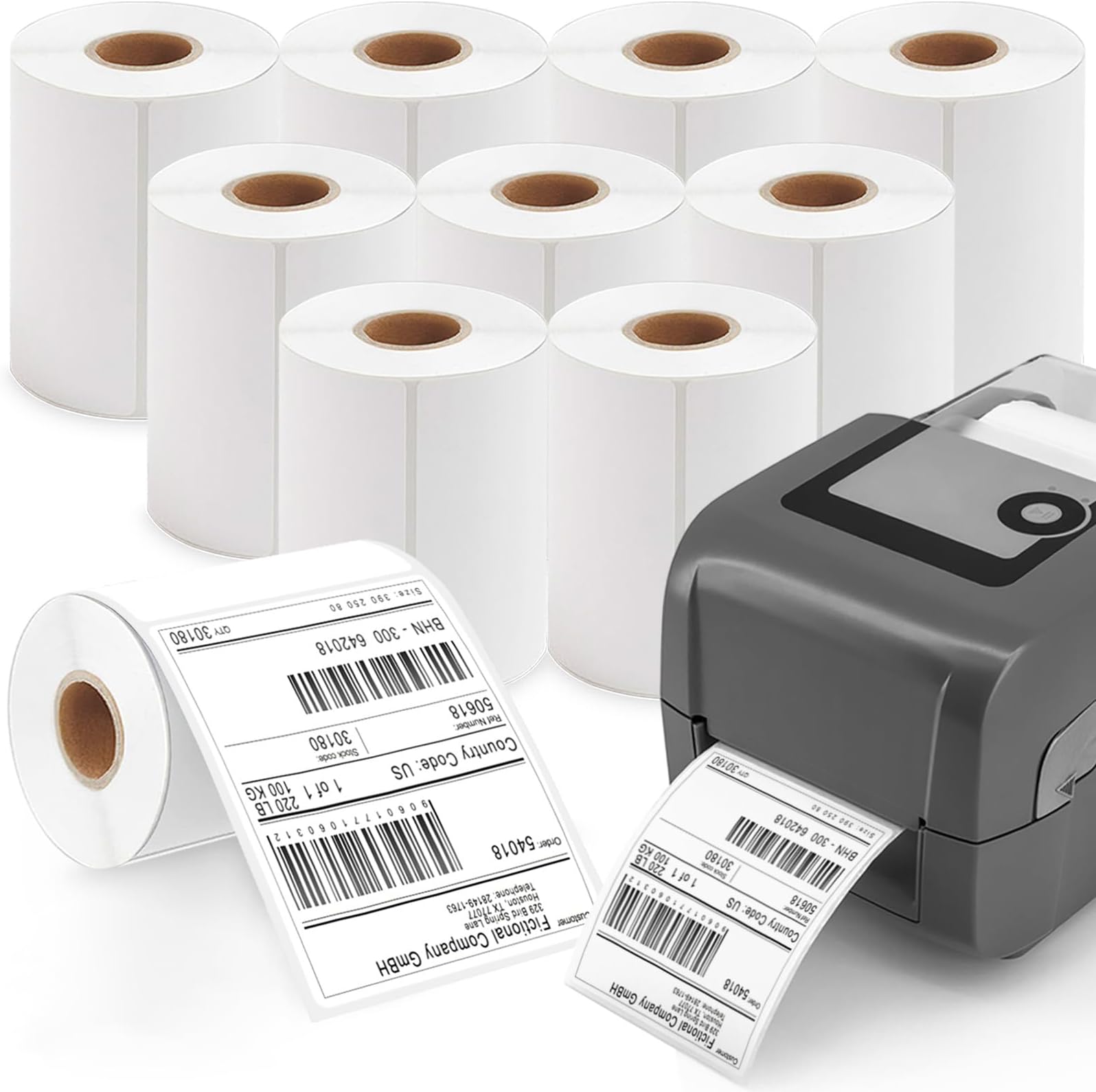Amazon.com : 4X6 Thermal Labels – Shipping Labels Strong Adhesive ...