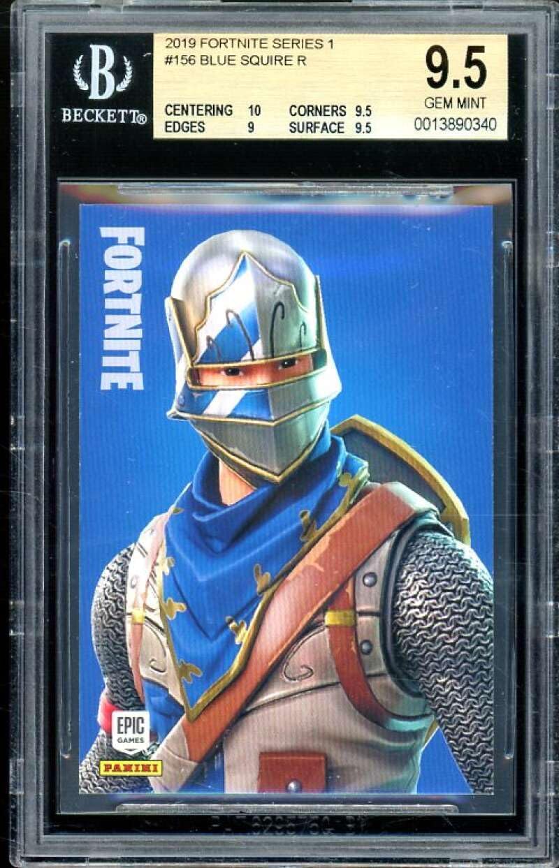 Amazon.com: Blue Squire Card 2019 Fortnite Series 1 USA #156 BGS 9.5 ...